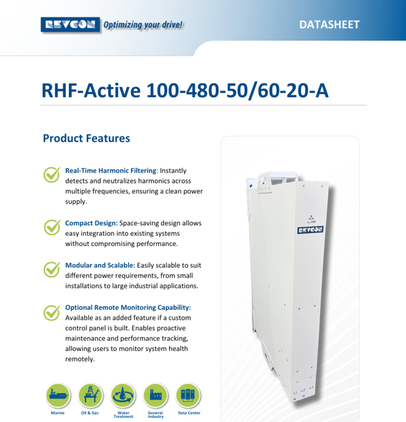 RHF-Active 100-480-50/60-20-A - Ultimate Control Engineering Sdn Bhd